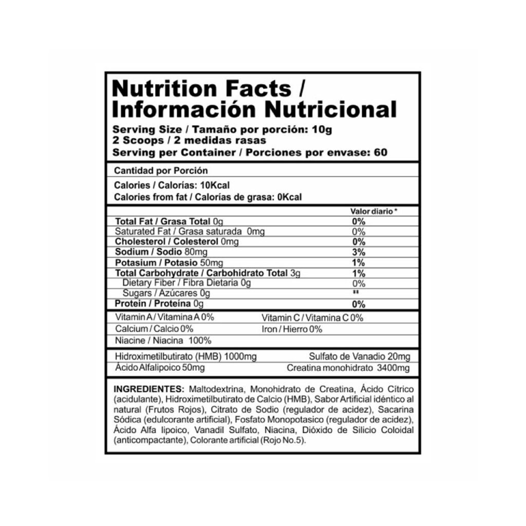 Creatina Crea Stack nutramerican pharma – Fullfit Tienda Suplementos ...